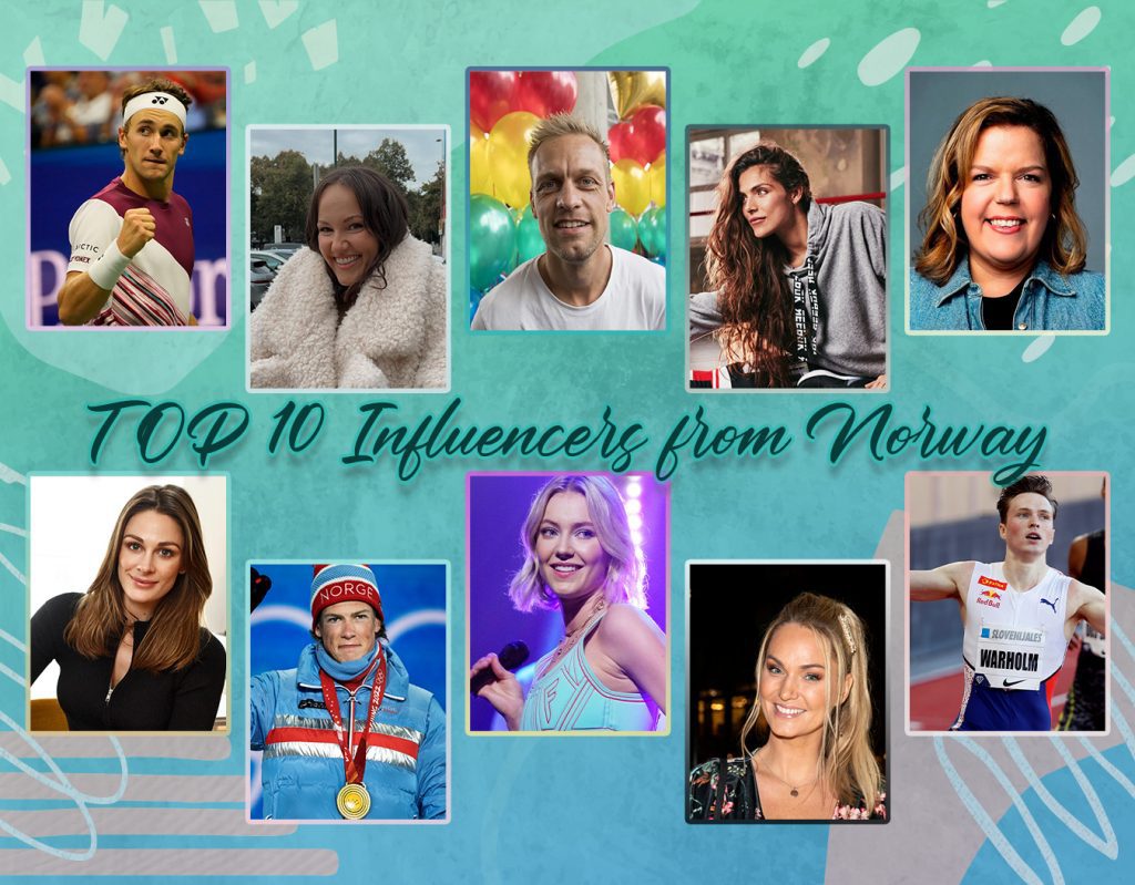 Top 10 influencers from Norway. – Creatorshala | Stories on Content ...